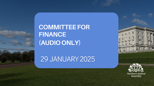 Committee for Finance Meeting, Wednesday 29 January 2025 - Northern ...