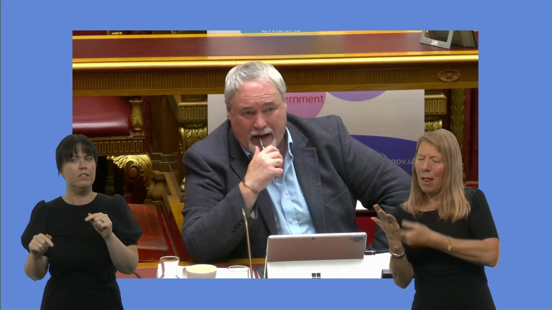 Committee for Communities - Sign Language Bill: In-person evidence ...