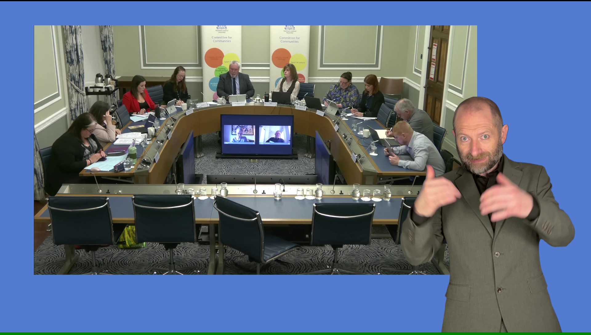Committee for Communities: Sign Language Bill – Formal Clause by Clause ...